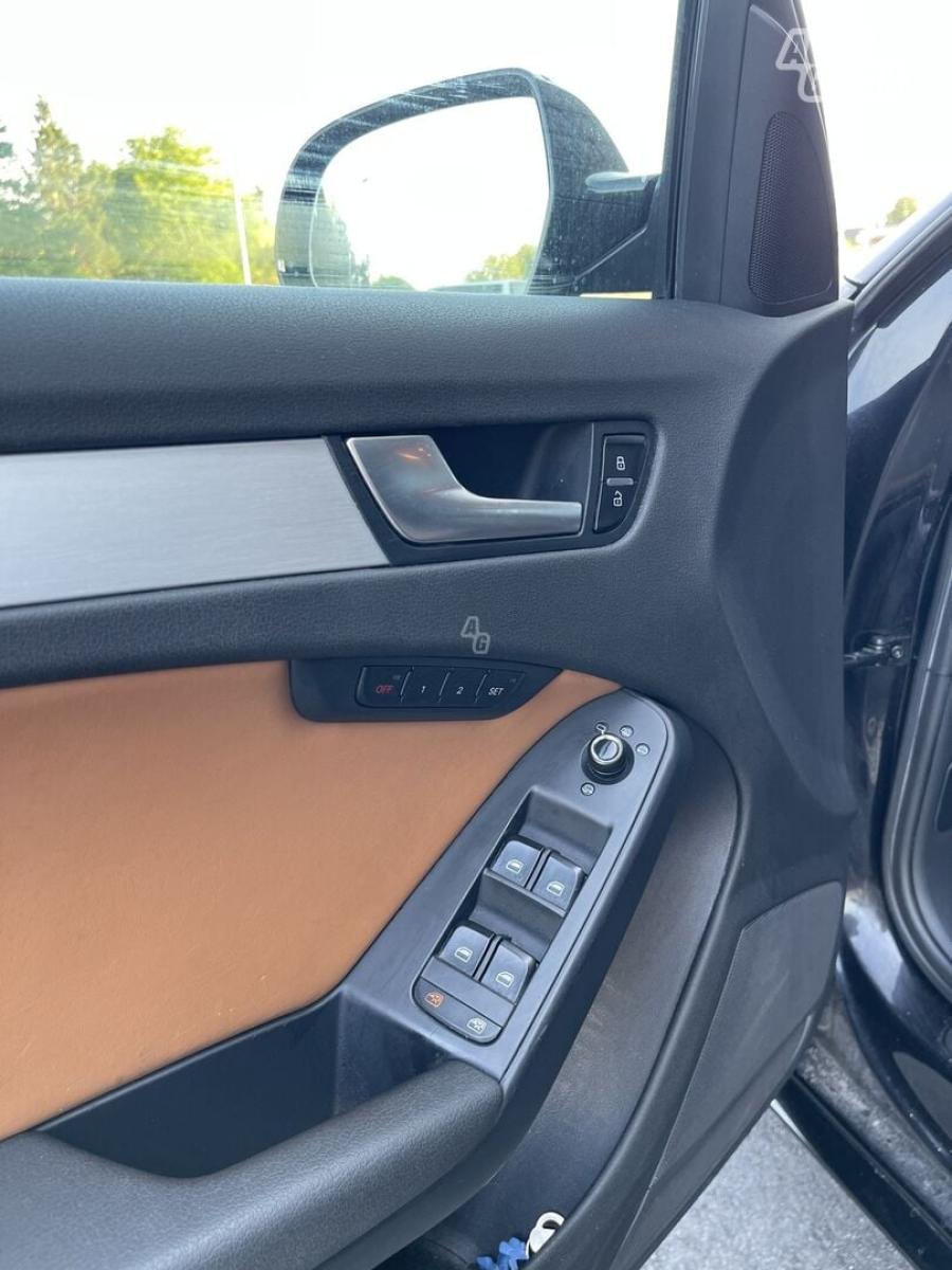 Black Audi A4 2010 in Mazeikiai, with an engine capacity of 3.00 L and mileage of 228 thousand km for 7000 €, photo 16 on AUTOMOTO.COM.LV