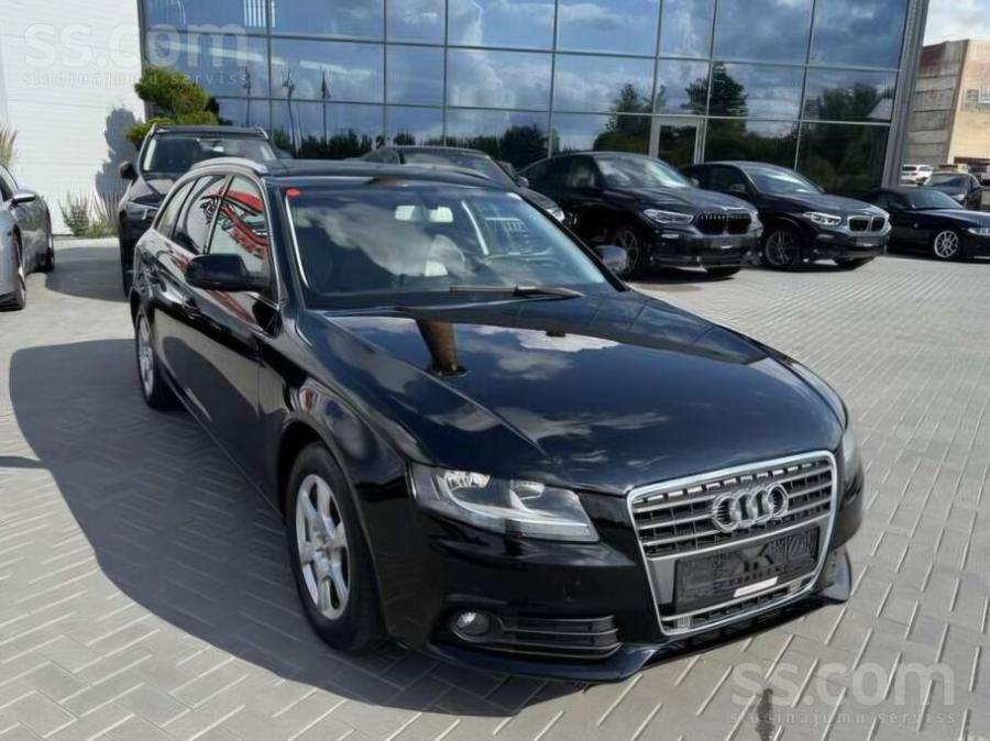 Black Audi A4 2010 in Telschi, with an engine capacity of 2.00 L and mileage of 244 thousand km for 5290 €, photo 1 on AUTOMOTO.COM.LV