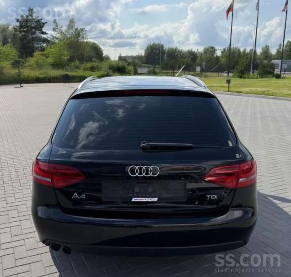 Black Audi A4 2010 in Telschi, with an engine capacity of 2.00 L and mileage of 244 thousand km for 5290 €, photo 6 on AUTOMOTO.COM.LV