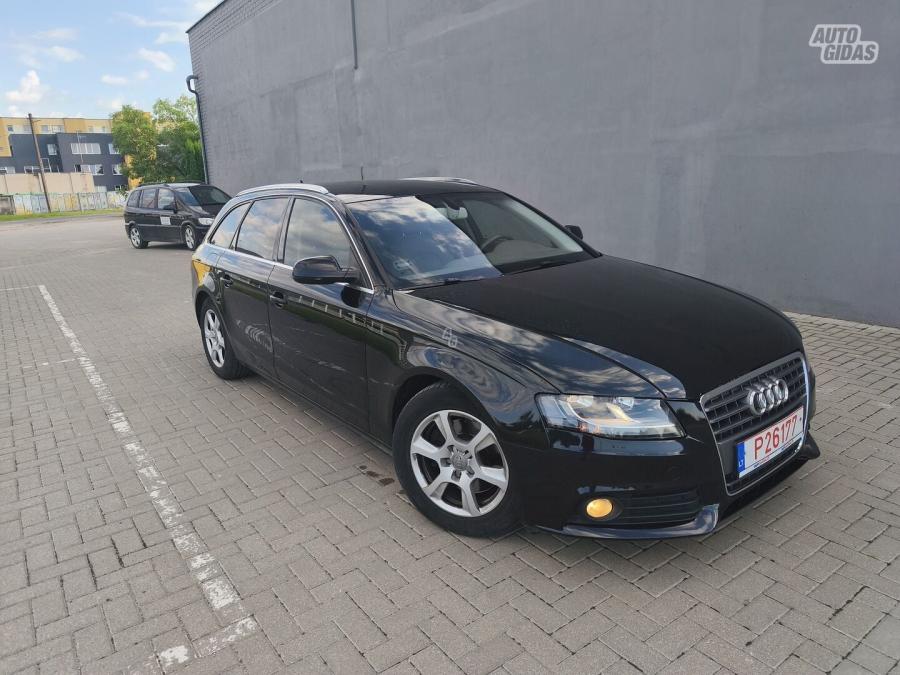 Black Audi A4 2010 in Jurbarkas, with an engine capacity of 2.00 L and mileage of 272 thousand km for 4500 €, photo 3 on AUTOMOTO.COM.LV