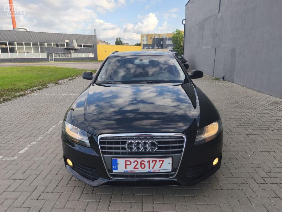 Black Audi A4 2010 in Jurbarkas, with an engine capacity of 2.00 L and mileage of 272 thousand km for 4500 €, photo 6 on AUTOMOTO.COM.LV