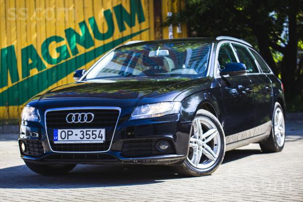 Melns Audi A4 2010 Rīga, ar dzinēja tilpumu 1.80 L un nobraukumu 198 tūkst. km par 5450 €, foto 1 vietnē AUTOMOTO.COM.LV