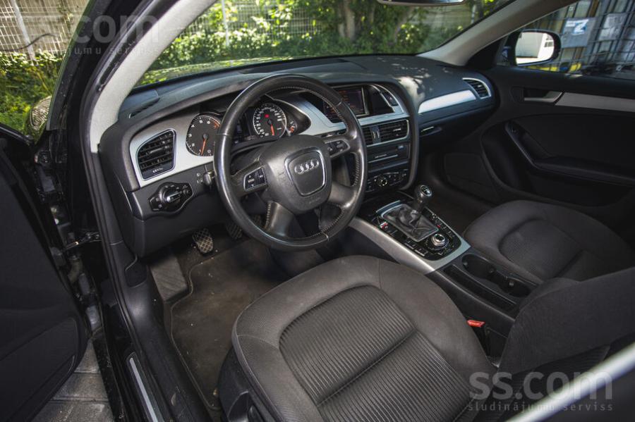 Melns Audi A4 2010 Rīga, ar dzinēja tilpumu 1.80 L un nobraukumu 198 tūkst. km par 5450 €, foto 13 vietnē AUTOMOTO.COM.LV