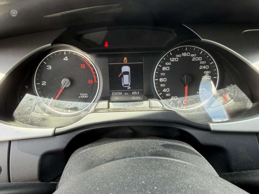 Melns Audi A4 2010 Kauņa, ar dzinēja tilpumu 2.00 L un nobraukumu 275 tūkst. km par 3750 €, foto 12 vietnē AUTOMOTO.COM.LV