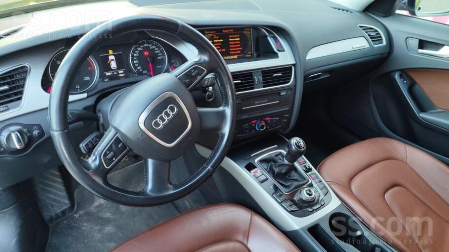 Melns Audi A4 2010 Jelgava, ar dzinēja tilpumu 2.00 L un nobraukumu 254 tūkst. km par 5990 €, foto 18 vietnē AUTOMOTO.COM.LV