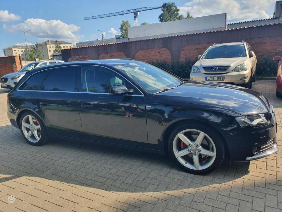 Melns Audi A4 2010 Šauļi, ar dzinēja tilpumu 2.00 L un nobraukumu 220 tūkst. km par 6900 €, foto 5 vietnē AUTOMOTO.COM.LV