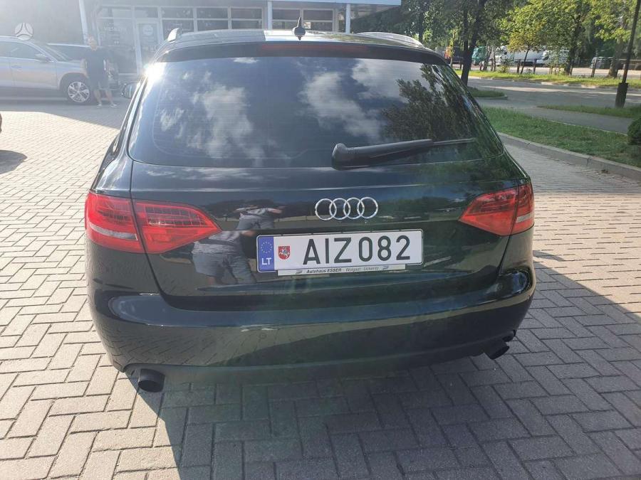 Melns Audi A4 2010 Šauļi, ar dzinēja tilpumu 2.00 L un nobraukumu 220 tūkst. km par 6900 €, foto 8 vietnē AUTOMOTO.COM.LV
