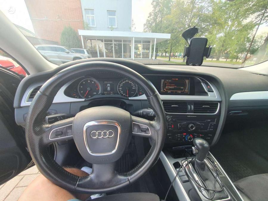Melns Audi A4 2010 Šauļi, ar dzinēja tilpumu 2.00 L un nobraukumu 220 tūkst. km par 6900 €, foto 15 vietnē AUTOMOTO.COM.LV
