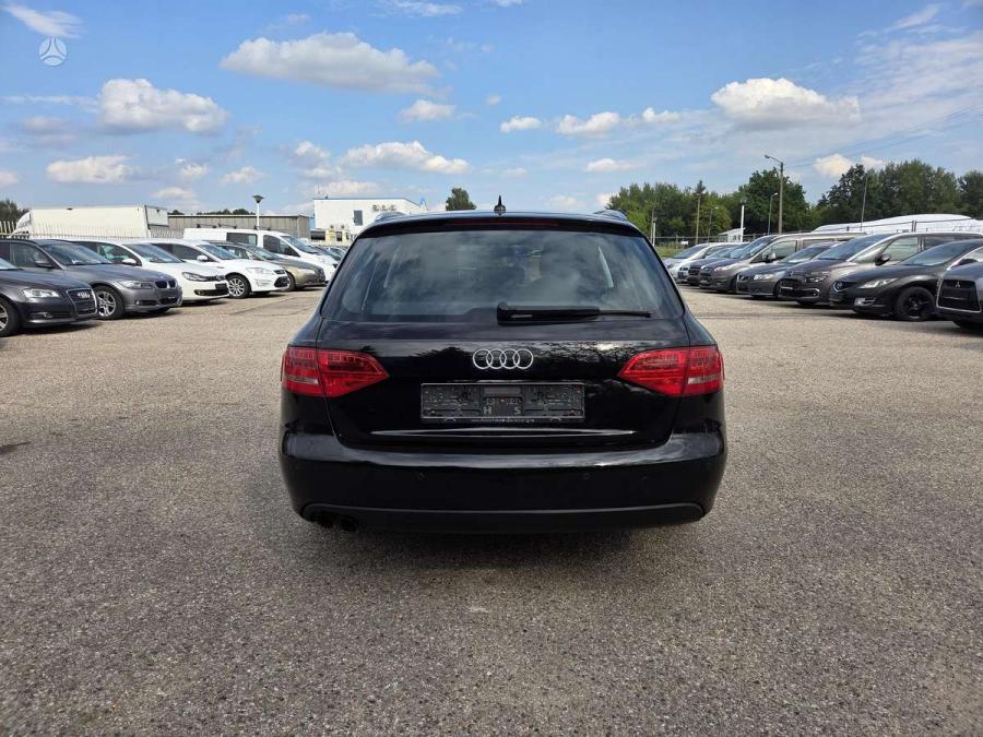 Black Audi A4 2010 in Marijampole, with an engine capacity of 1.97 L and mileage of 284 thousand km for 4800 €, photo 6 on AUTOMOTO.COM.LV