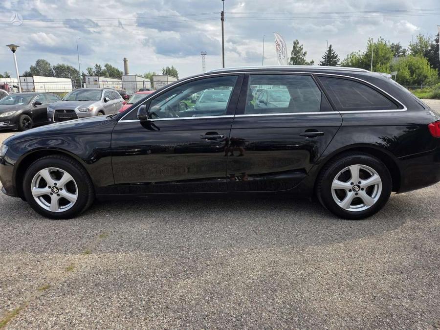 Black Audi A4 2010 in Marijampole, with an engine capacity of 1.97 L and mileage of 284 thousand km for 4800 €, photo 8 on AUTOMOTO.COM.LV