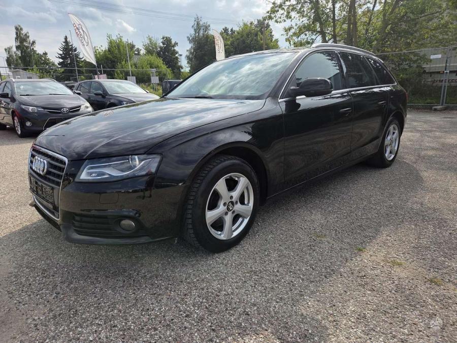 Black Audi A4 2010 in Marijampole, with an engine capacity of 1.97 L and mileage of 284 thousand km for 4800 €, photo 9 on AUTOMOTO.COM.LV