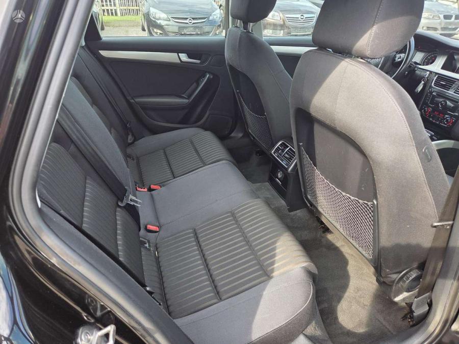 Black Audi A4 2010 in Marijampole, with an engine capacity of 1.97 L and mileage of 284 thousand km for 4800 €, photo 14 on AUTOMOTO.COM.LV