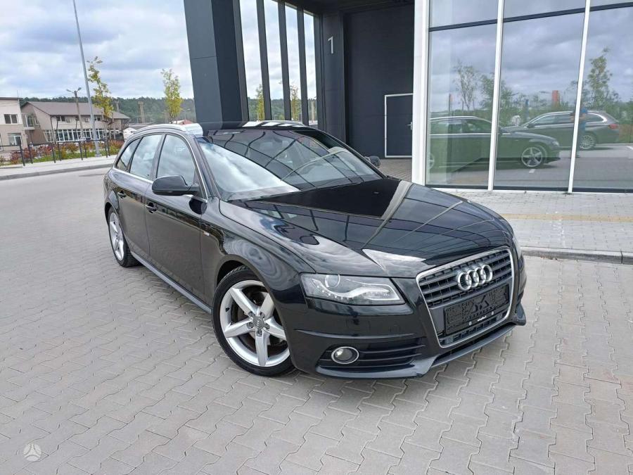 Black Audi A4 2010 in Vilnius, with an engine capacity of 2.70 L and mileage of 259 thousand km for 5799 €, photo 4 on AUTOMOTO.COM.LV