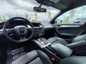 Black Audi A4 2010 in Vilnius, with an engine capacity of 2.70 L and mileage of 259 thousand km for 5799 €, photo 18 on AUTOMOTO.COM.LV