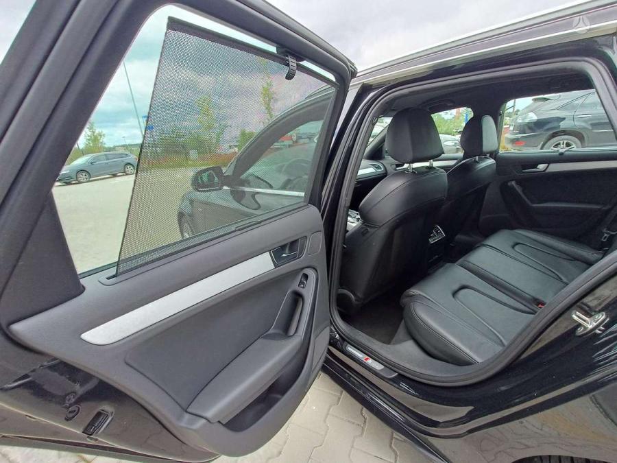 Black Audi A4 2010 in Vilnius, with an engine capacity of 2.70 L and mileage of 259 thousand km for 5799 €, photo 21 on AUTOMOTO.COM.LV
