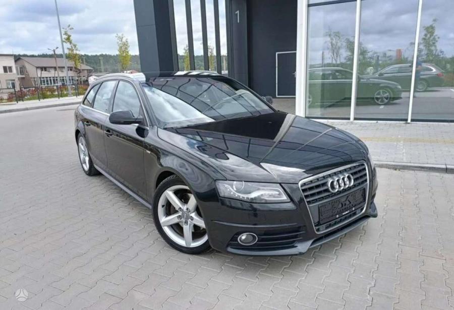 Black Audi A4 2010 in Vilnius, with an engine capacity of 2.70 L and mileage of 257 thousand km for 5699 €, photo 1 on AUTOMOTO.COM.LV