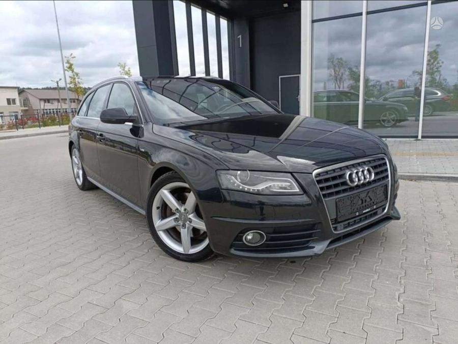 Black Audi A4 2010 in Vilnius, with an engine capacity of 2.70 L and mileage of 257 thousand km for 5699 €, photo 3 on AUTOMOTO.COM.LV