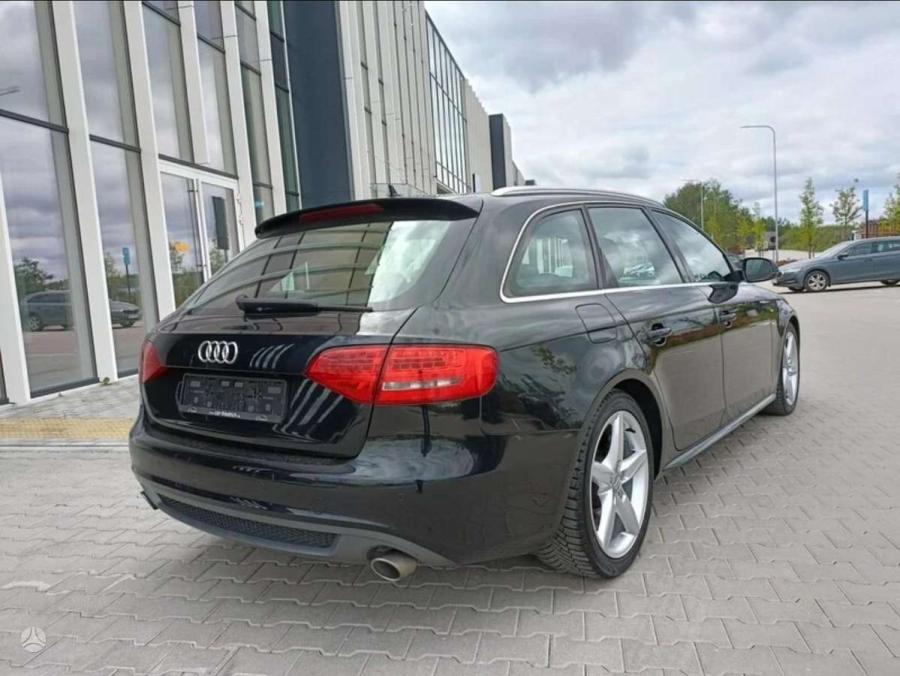 Black Audi A4 2010 in Vilnius, with an engine capacity of 2.70 L and mileage of 257 thousand km for 5699 €, photo 7 on AUTOMOTO.COM.LV