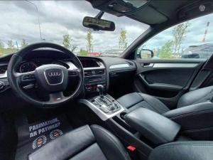 Black Audi A4 2010 in Vilnius, with an engine capacity of 2.70 L and mileage of 257 thousand km for 5699 €, photo 8 on AUTOMOTO.COM.LV