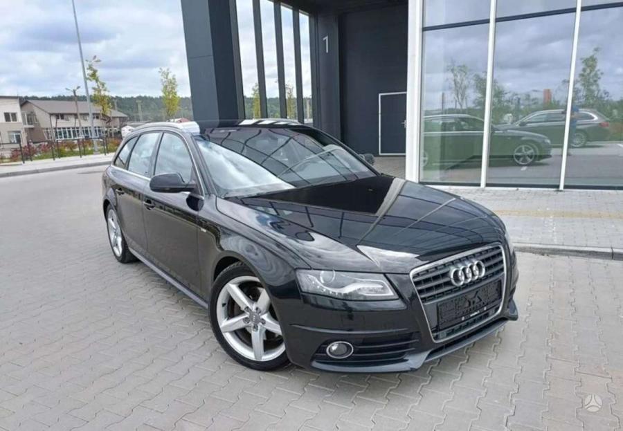 Black Audi A4 2010 in Vilnius, with an engine capacity of 2.70 L and mileage of 257 thousand km for 5599 €, photo 1 on AUTOMOTO.COM.LV