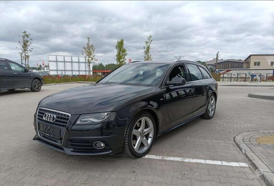 Black Audi A4 2010 in Vilnius, with an engine capacity of 2.70 L and mileage of 257 thousand km for 5599 €, photo 4 on AUTOMOTO.COM.LV