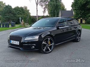Black Audi A4 2010 in Tallinn, with an engine capacity of 2.00 L and mileage of 305 thousand km for 6500 €, photo  on AUTOMOTO.COM.LV