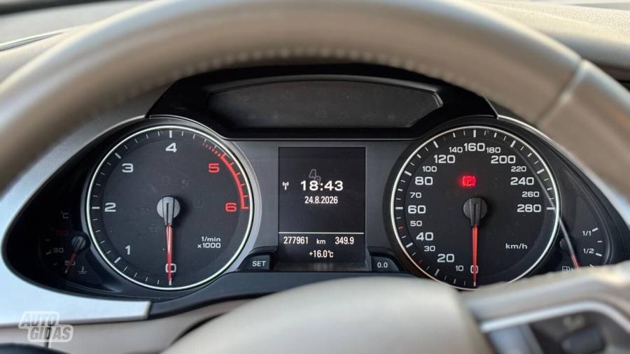 Melns Audi A4 2010 Utena, ar dzinēja tilpumu 2.00 L un nobraukumu 277 tūkst. km par 4400 €, foto 16 vietnē AUTOMOTO.COM.LV