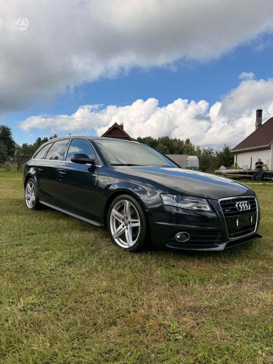 Melns Audi A4 2010 Kazlų Rūda, ar dzinēja tilpumu 2.97 L un nobraukumu 320 tūkst. km par 3600 €, foto 4 vietnē AUTOMOTO.COM.LV