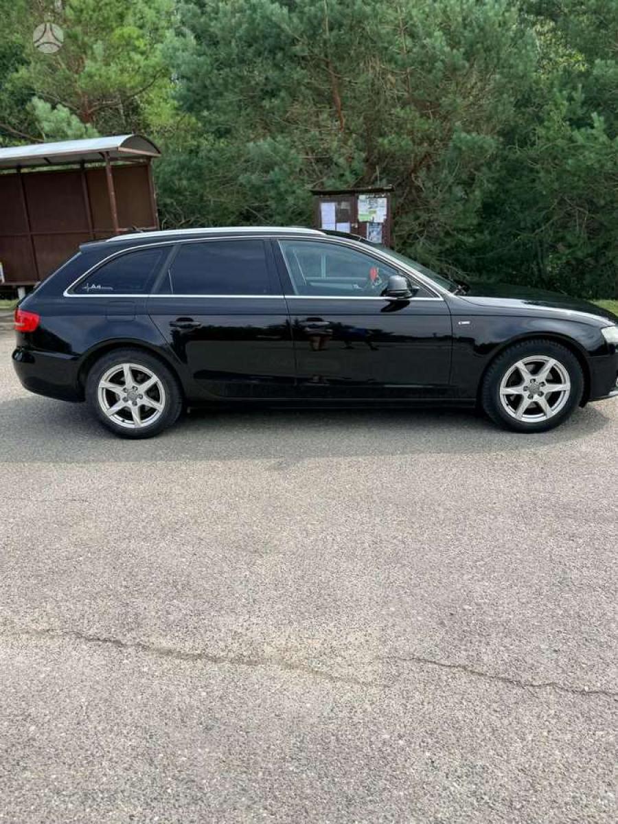 Black Audi A4 2010 in Panevezys, with an engine capacity of 1.97 L and mileage of 379 thousand km for 4000 €, photo 8 on AUTOMOTO.COM.LV