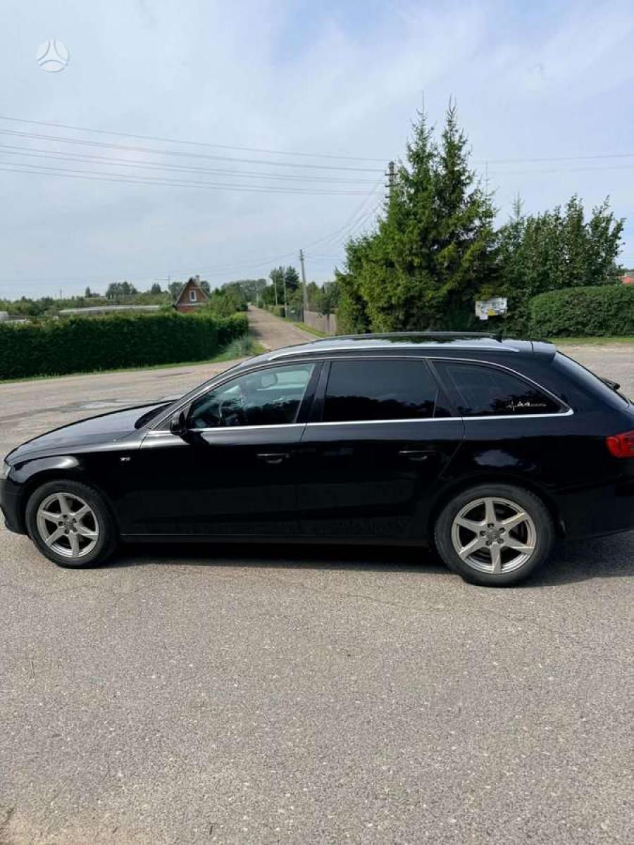 Black Audi A4 2010 in Panevezys, with an engine capacity of 1.97 L and mileage of 379 thousand km for 4000 €, photo 11 on AUTOMOTO.COM.LV