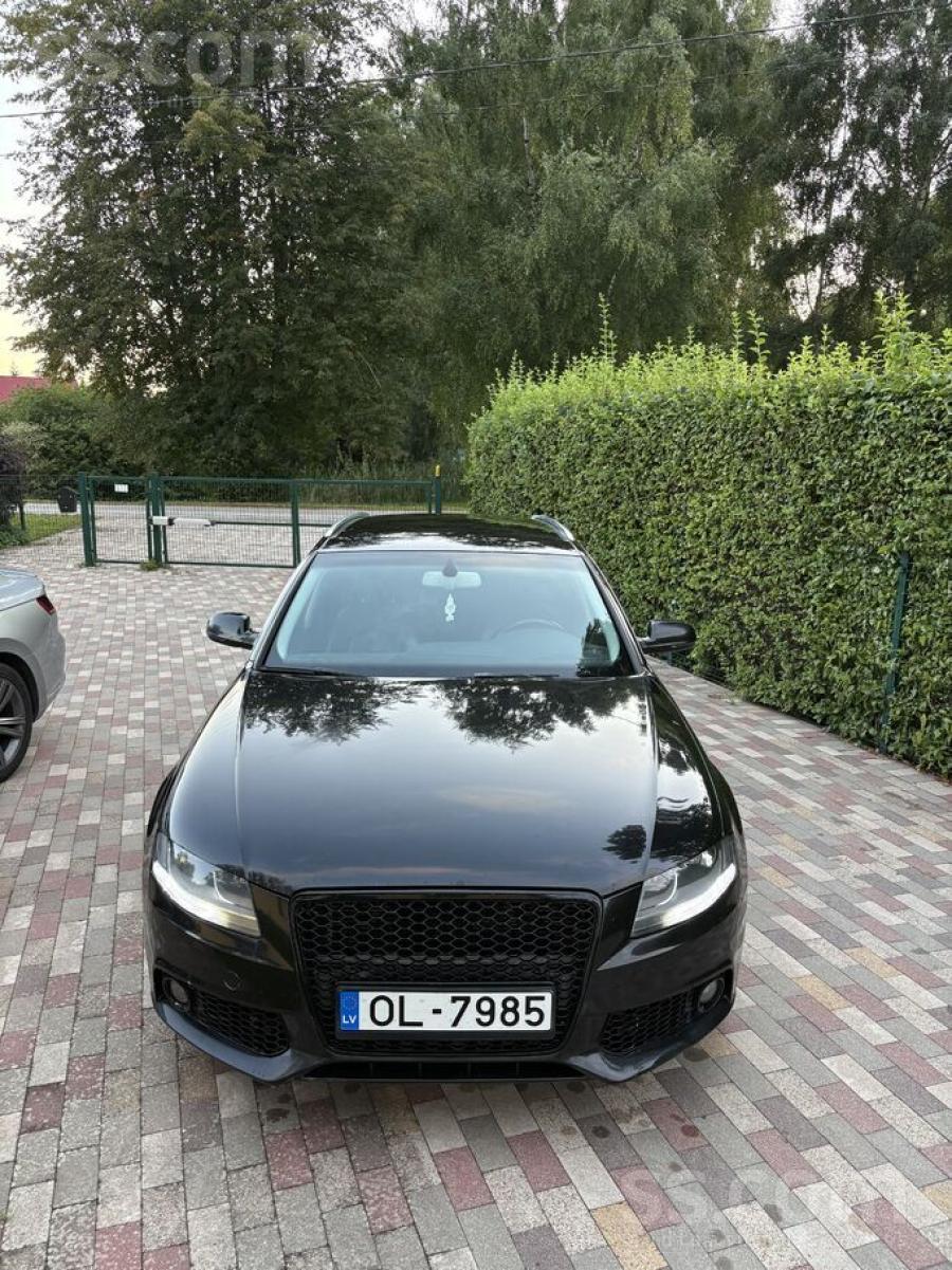 Black Audi A4 2010 in Tukums, with an engine capacity of 2.00 L and mileage of 437 thousand km for 4500 €, photo 1 on AUTOMOTO.COM.LV