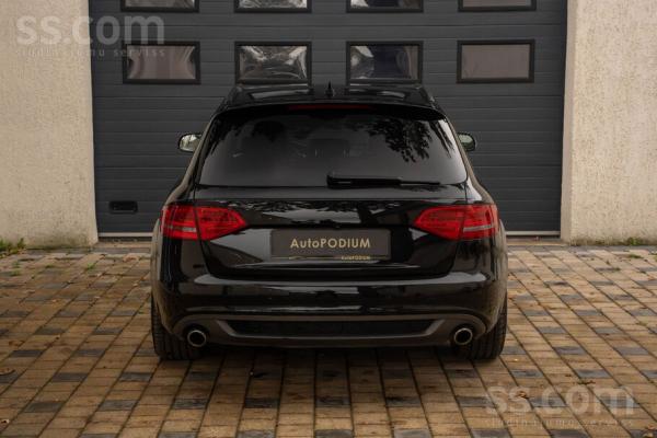 Black Audi A4 2010 in Riga, with an engine capacity of 3.00 L and mileage of 342 thousand km for 6450 €, photo 5 on AUTOMOTO.COM.LV