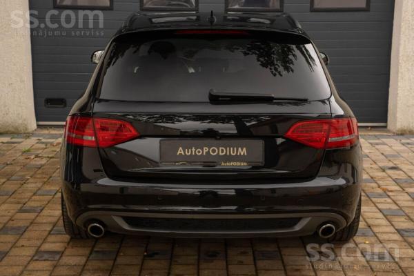 Black Audi A4 2010 in Riga, with an engine capacity of 3.00 L and mileage of 342 thousand km for 6450 €, photo 6 on AUTOMOTO.COM.LV