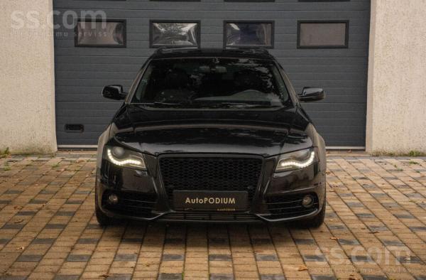 Black Audi A4 2010 in Riga, with an engine capacity of 3.00 L and mileage of 342 thousand km for 6450 €, photo 10 on AUTOMOTO.COM.LV