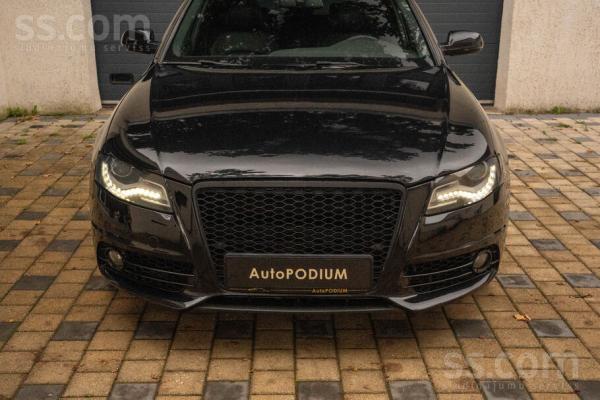 Black Audi A4 2010 in Riga, with an engine capacity of 3.00 L and mileage of 342 thousand km for 6450 €, photo 11 on AUTOMOTO.COM.LV