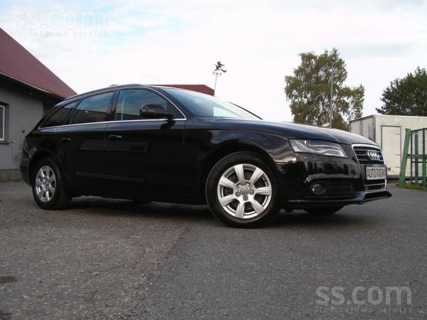 Melns Audi A4 2010 Rīga, ar dzinēja tilpumu 2.00 L un nobraukumu 0 tūkst. km par 6950 €, foto 1 vietnē AUTOMOTO.COM.LV