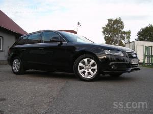 Black Audi A4 2010 in Riga, with an engine capacity of 2.00 L and mileage of 0 thousand km for 6950 €, photo  on AUTOMOTO.COM.LV