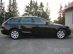 Black Audi A4 2010 in Riga, with an engine capacity of 2.00 L and mileage of 0 thousand km for 6950 €, photo 8 on AUTOMOTO.COM.LV