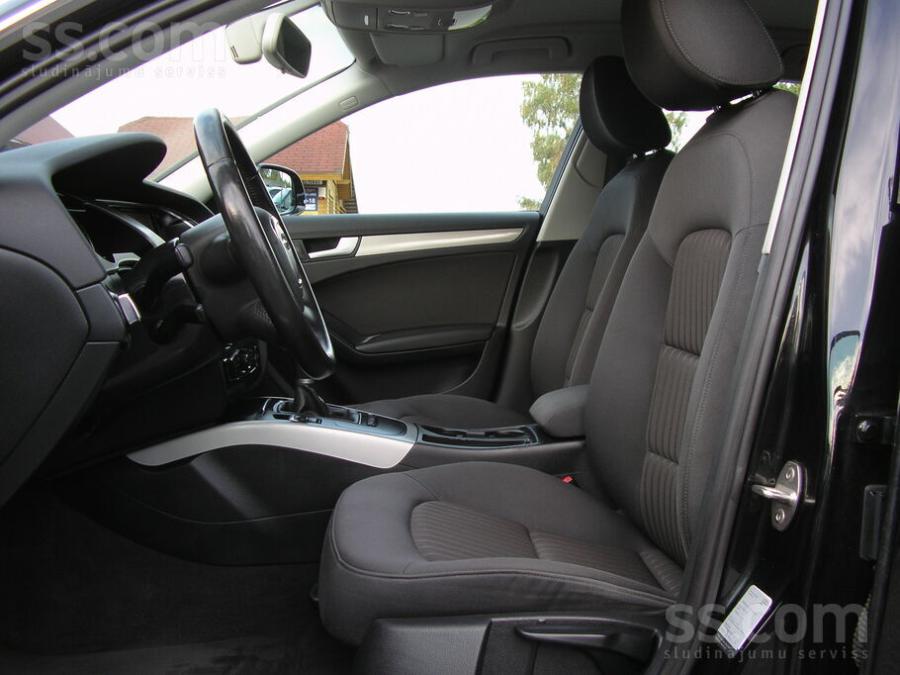 Black Audi A4 2010 in Riga, with an engine capacity of 2.00 L and mileage of 0 thousand km for 6950 €, photo 19 on AUTOMOTO.COM.LV