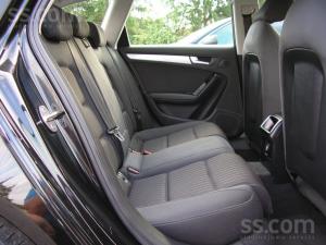 Black Audi A4 2010 in Riga, with an engine capacity of 2.00 L and mileage of 0 thousand km for 6950 €, photo 22 on AUTOMOTO.COM.LV