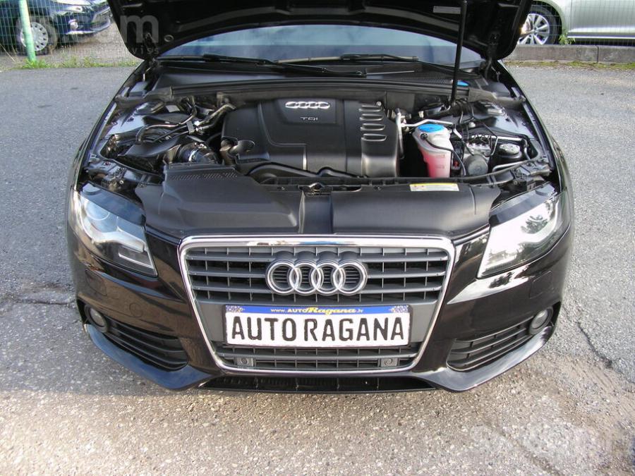 Black Audi A4 2010 in Riga, with an engine capacity of 2.00 L and mileage of 0 thousand km for 6950 €, photo 28 on AUTOMOTO.COM.LV