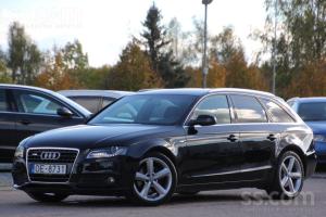 Black Audi A4 2010 in Tukums, with an engine capacity of 2.00 L and mileage of 200 thousand km for 7200 €, photo  on AUTOMOTO.COM.LV