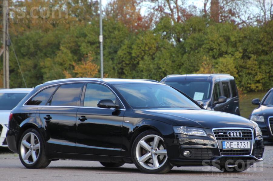 Melns Audi A4 2010 Tukums, ar dzinēja tilpumu 2.00 L un nobraukumu 200 tūkst. km par 7200 €, foto 5 vietnē AUTOMOTO.COM.LV