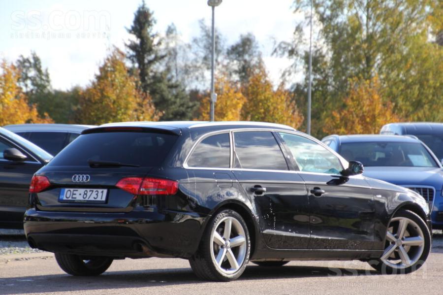 Melns Audi A4 2010 Tukums, ar dzinēja tilpumu 2.00 L un nobraukumu 200 tūkst. km par 7200 €, foto 7 vietnē AUTOMOTO.COM.LV