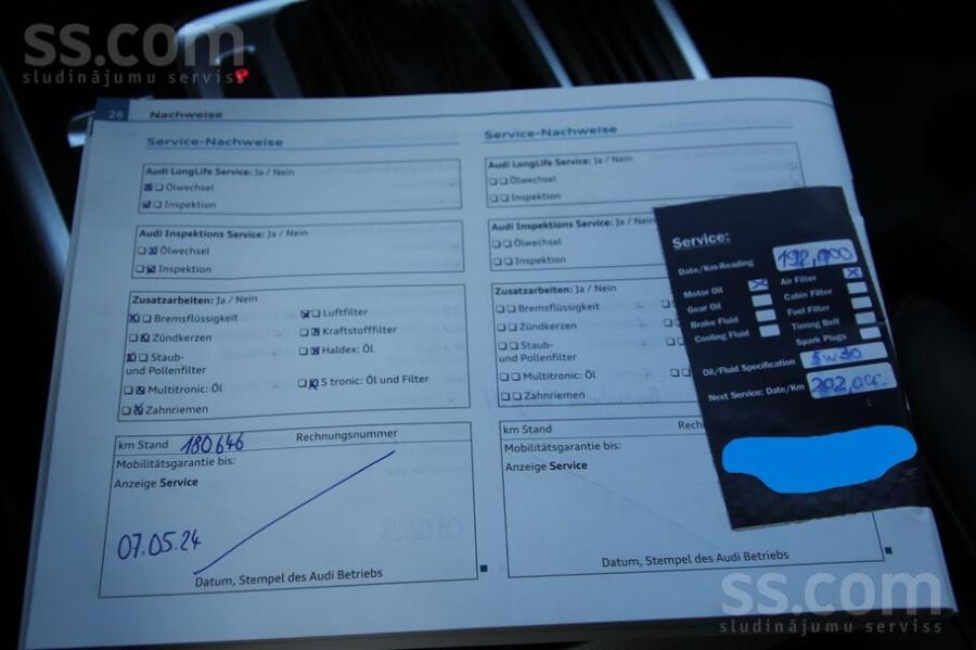 Melns Audi A4 2010 Tukums, ar dzinēja tilpumu 2.00 L un nobraukumu 200 tūkst. km par 7200 €, foto 16 vietnē AUTOMOTO.COM.LV
