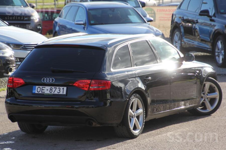 Melns Audi A4 2010 Tukums, ar dzinēja tilpumu 2.00 L un nobraukumu 200 tūkst. km par 7200 €, foto 22 vietnē AUTOMOTO.COM.LV
