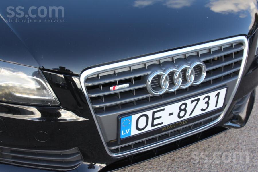Melns Audi A4 2010 Tukums, ar dzinēja tilpumu 2.00 L un nobraukumu 200 tūkst. km par 7200 €, foto 27 vietnē AUTOMOTO.COM.LV