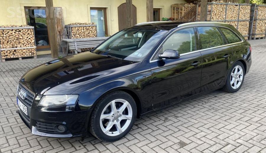 Black Audi A4 2010 in Cesis, with an engine capacity of 1.80 L and mileage of 320 thousand km for 4400 €, photo 1 on AUTOMOTO.COM.LV