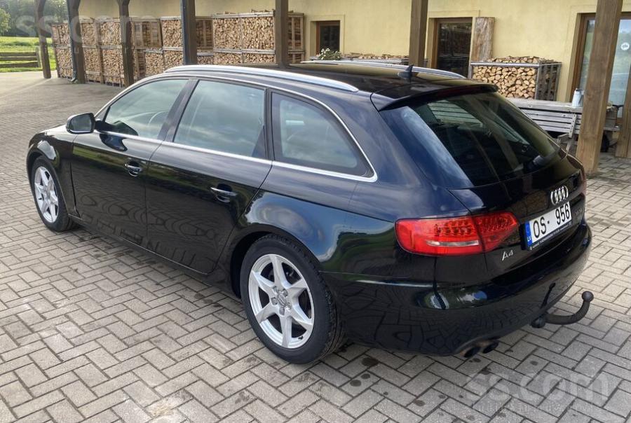 Black Audi A4 2010 in Cesis, with an engine capacity of 1.80 L and mileage of 320 thousand km for 4400 €, photo 8 on AUTOMOTO.COM.LV