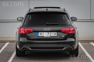 Black Audi A4 2010 in Riga, with an engine capacity of 3.00 L and mileage of 379 thousand km for 6950 €, photo 6 on AUTOMOTO.COM.LV